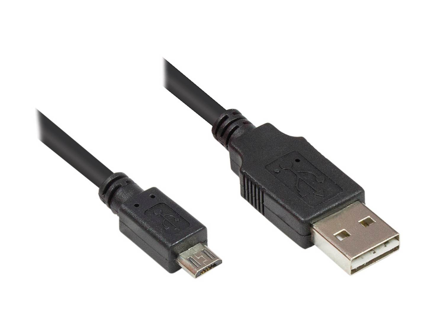 USB naar Micro USB kabel 0.25 meter - lapshop.nl